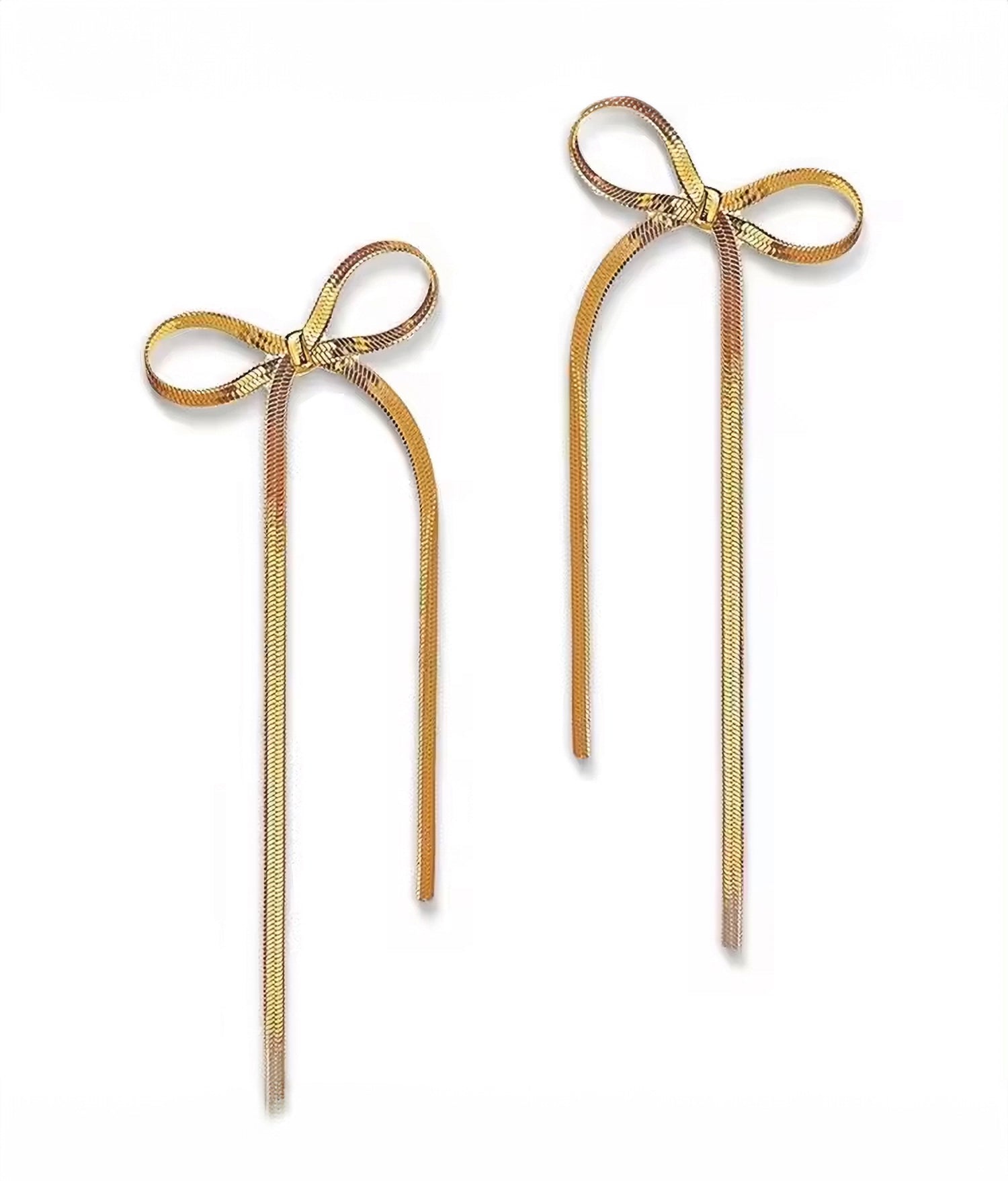 Brooke Gold Bow Earrings – Jurate Los Angeles