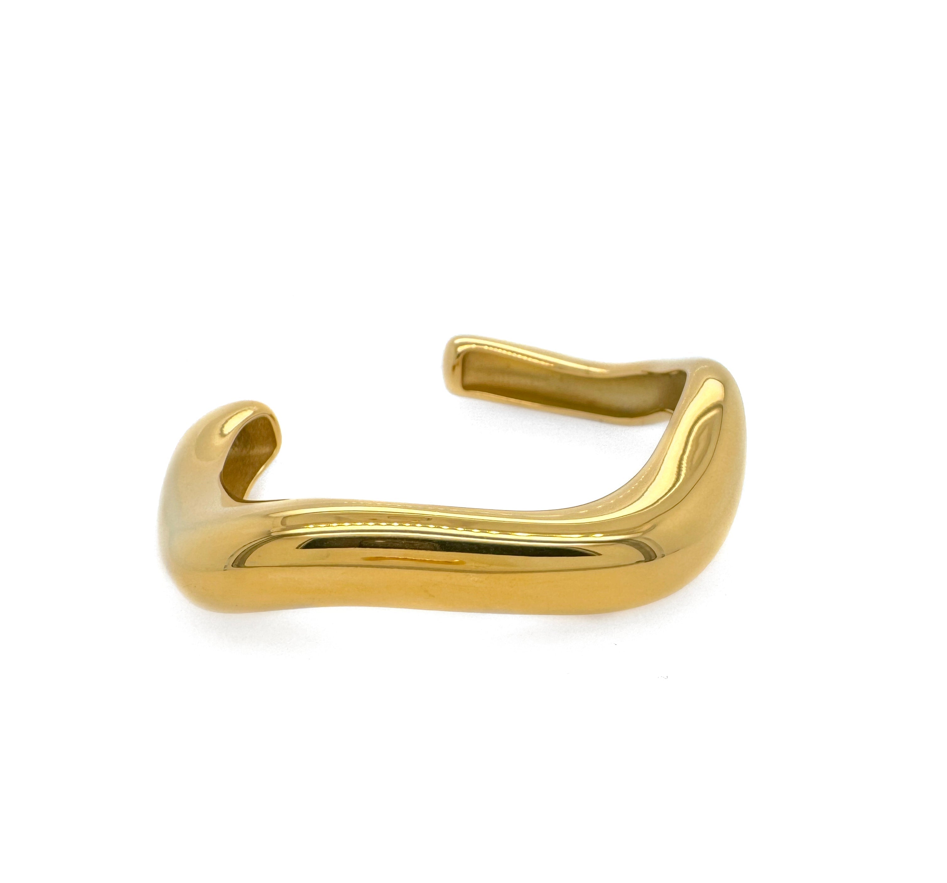 Cascade Gold Cuff Bracelet – Jurate Los Angeles