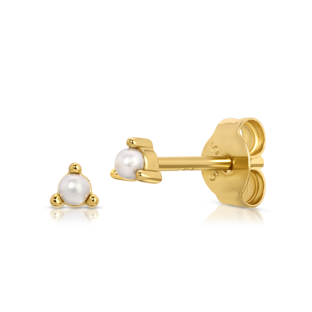 Fabulous Pearl Stud Earrings – Jurate Los Angeles