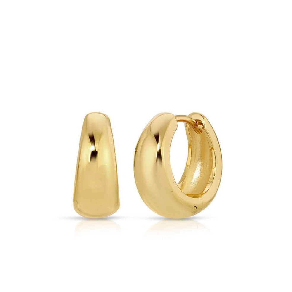 Jurate LA| Lara Gold Hoop Earring – Jurate Los Angeles